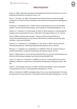 Study on organizational structure and leadership style of tata motors | PDF