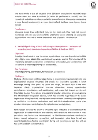 Study on organizational structure and leadership style of tata motors | PDF