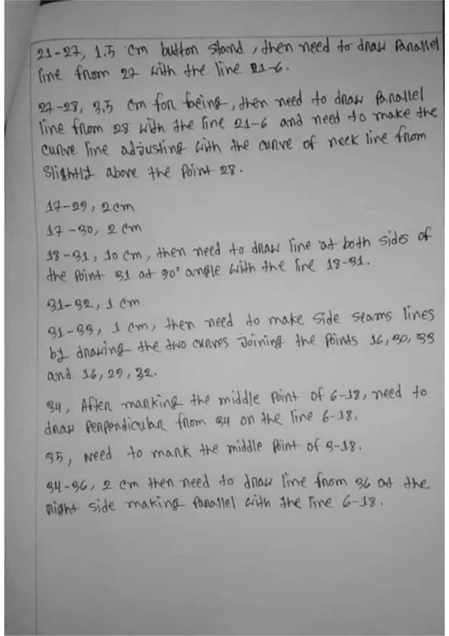 Study on Pattern Making of a Basic Shirt | Pattern | Pattern Making | PDF