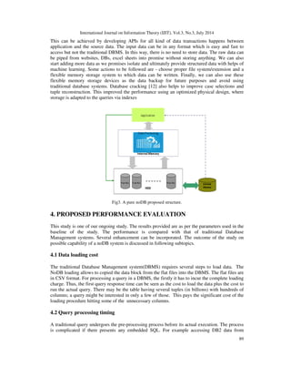 Study on potential capabilities of a nodb system | PDF