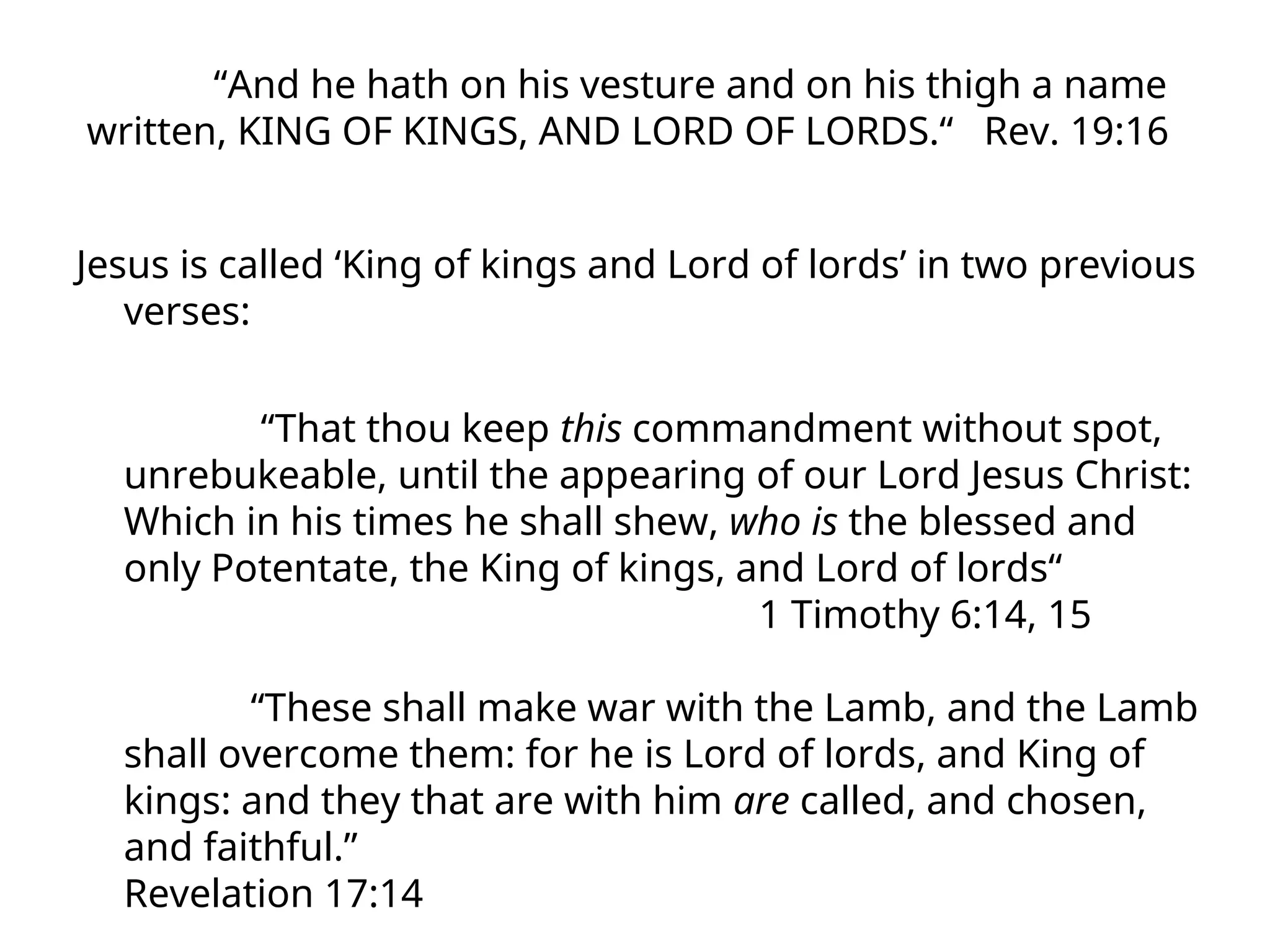 Study On Revelation Lesson 16 Revelation 19 Ppt