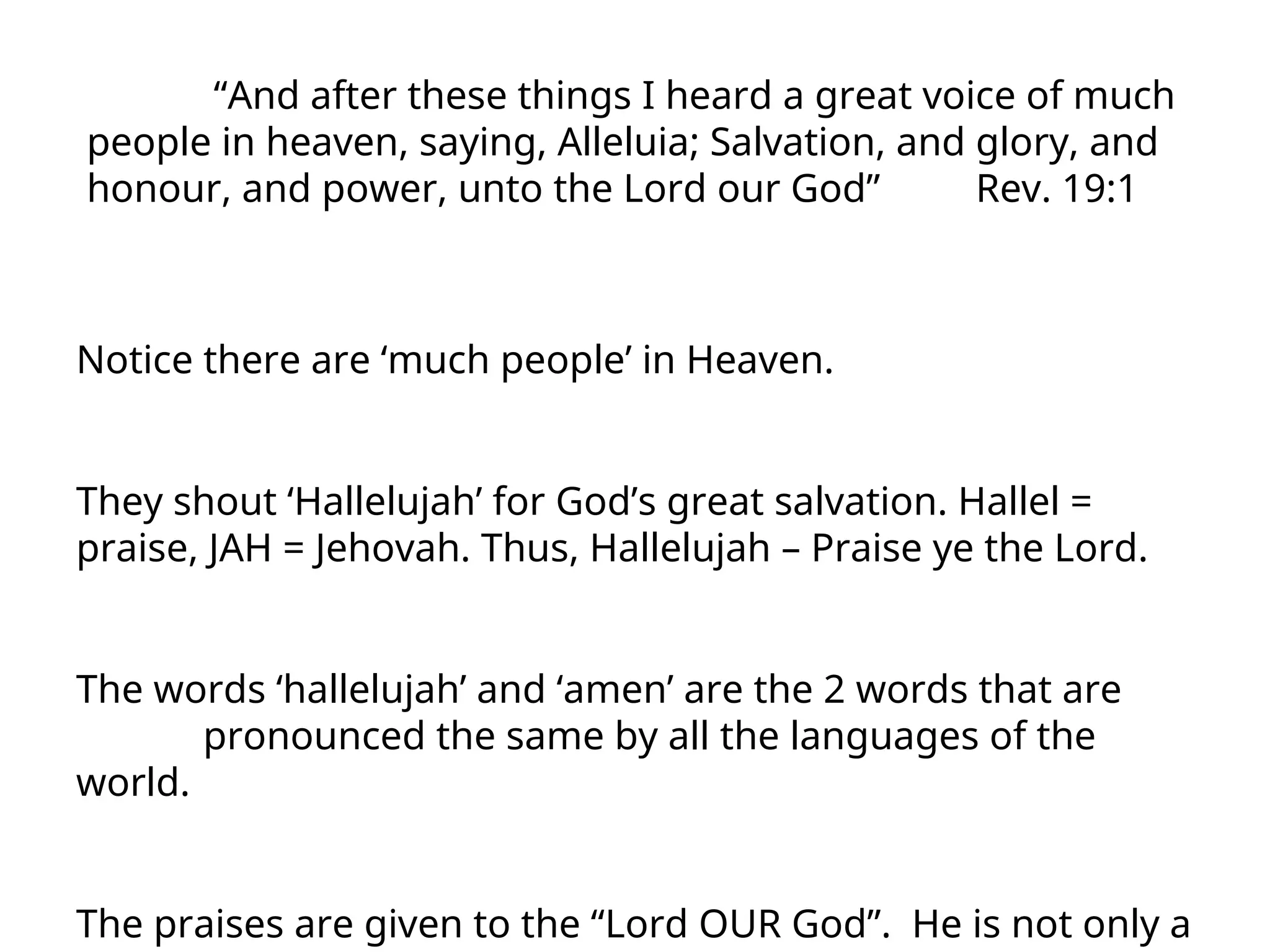 12 Study On Revelation Lesson 16 Revelation 19 Ppt