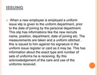 Study on the current trends of uniforms used in luxury hotels | PPTX