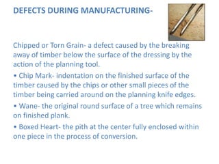 A Study on timber | TIMBER IN DETAIL | PPTX