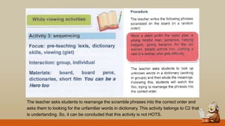 Study pack, hots, and evaluation | PPT