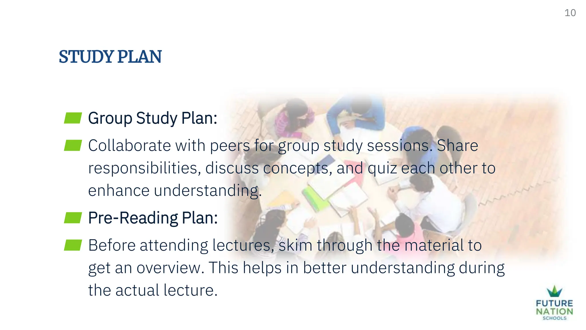 Study Plan Pptx Study Plan Study Better Pptx