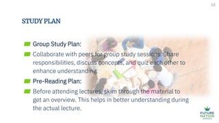 Study Plan.pptx study plan, study better | PPTX