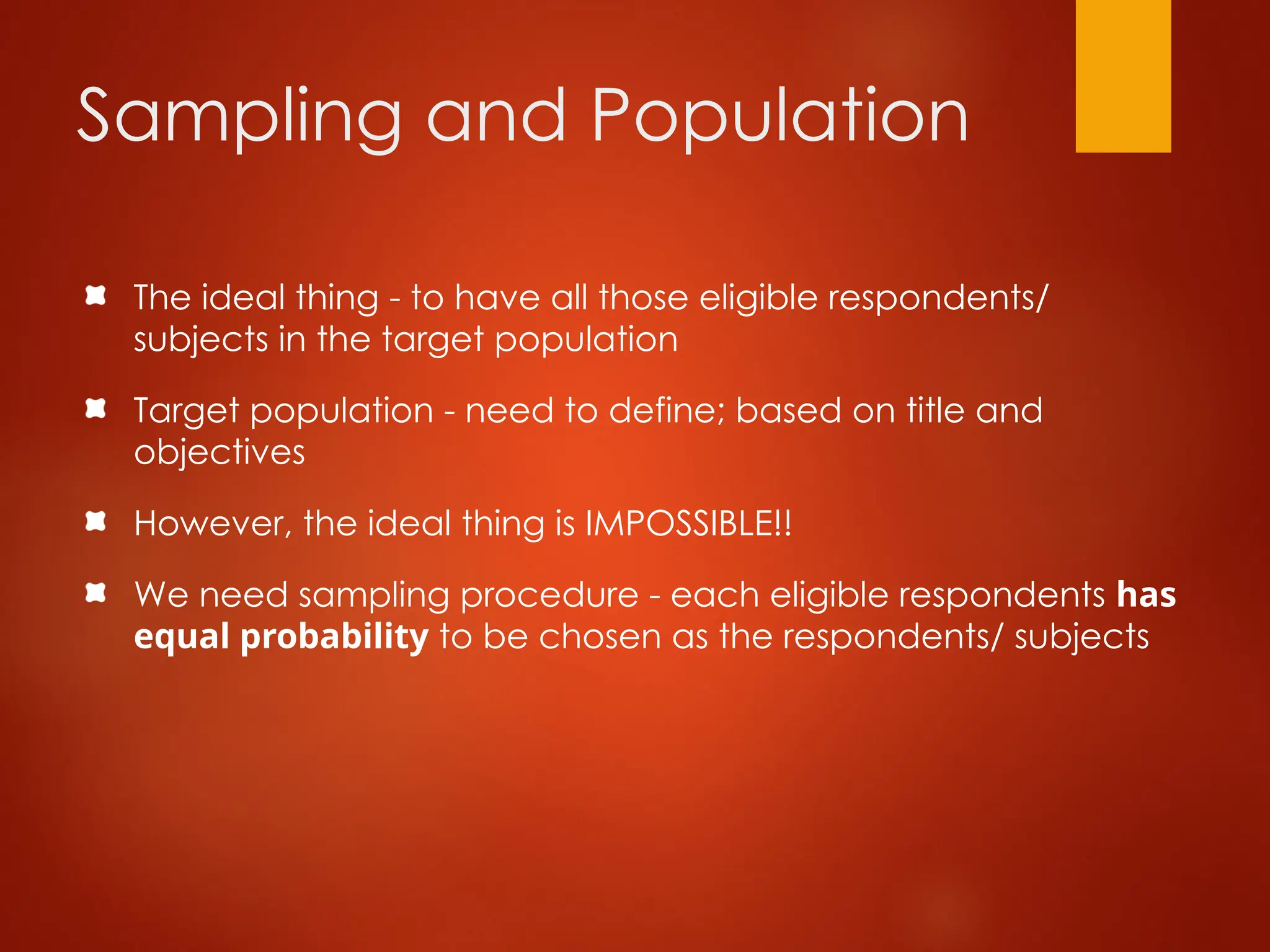 Study population and sample size calculation | PPT