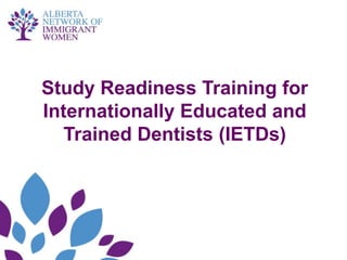 Study readiness training | PPTX | Educational Assessment | Education