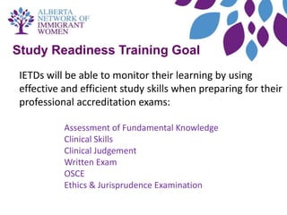 Study readiness training | PPTX | Educational Assessment | Education