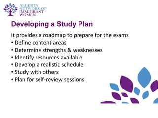Study readiness training 2 | PPTX