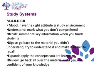 Study readiness training 2 | PPT