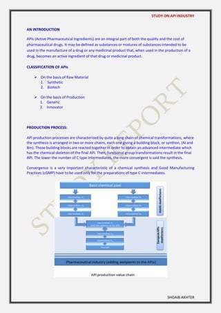 Study report api | PDF