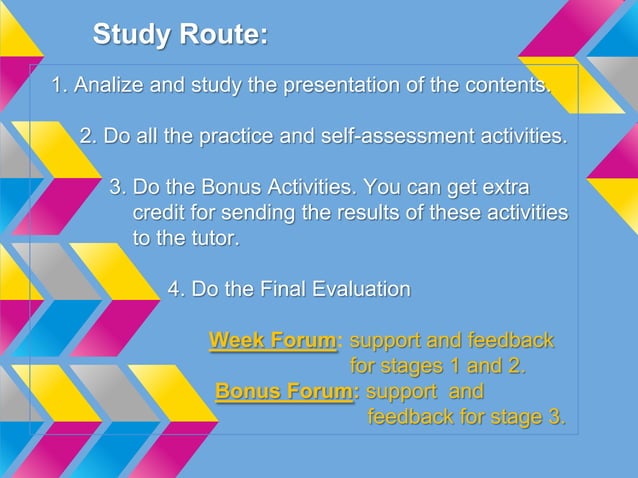 Study route | PPT