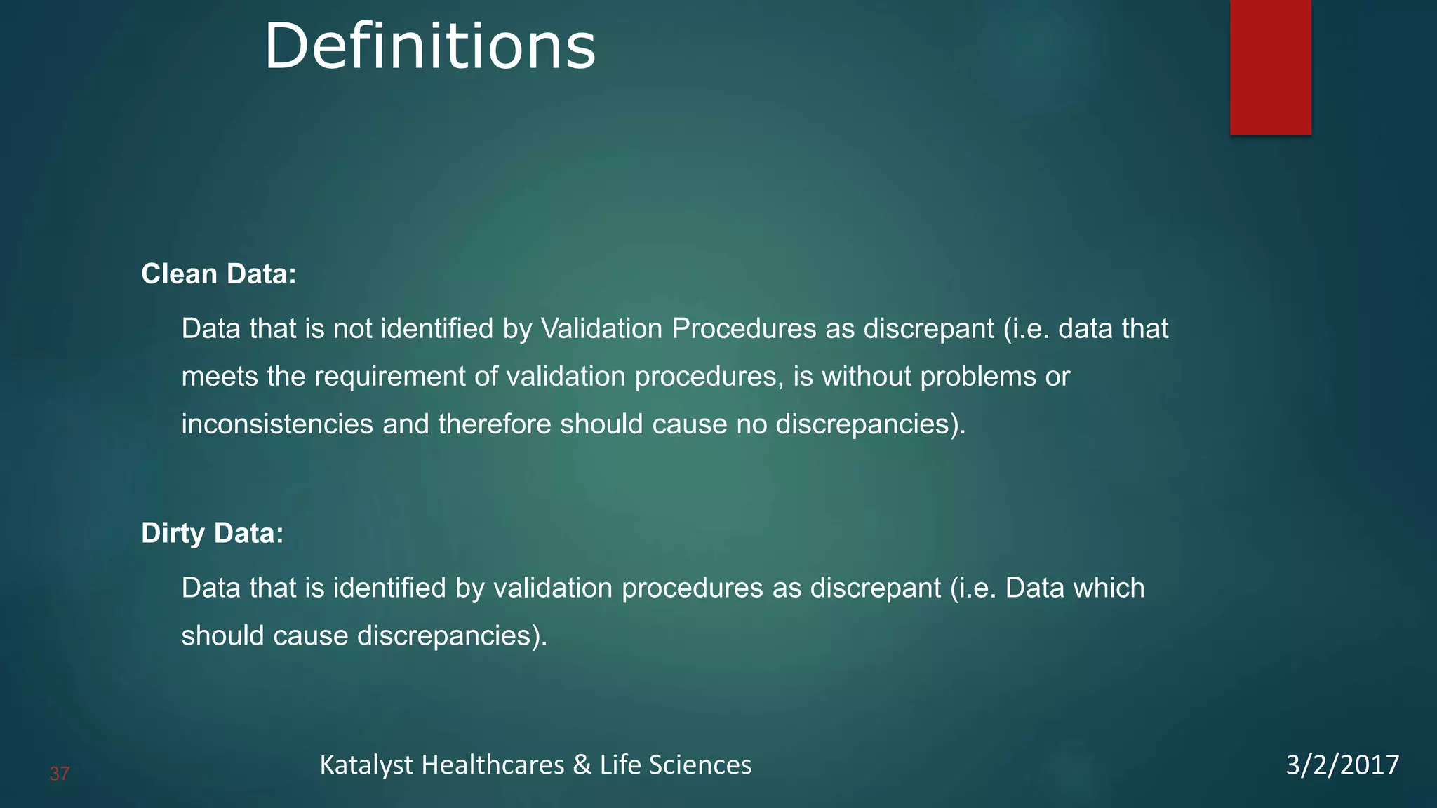 Study setup_Clinical Data Management_Katalyst HLS | PPTX