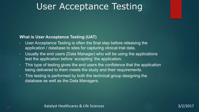 Study setup_Clinical Data Management_Katalyst HLS | PPTX