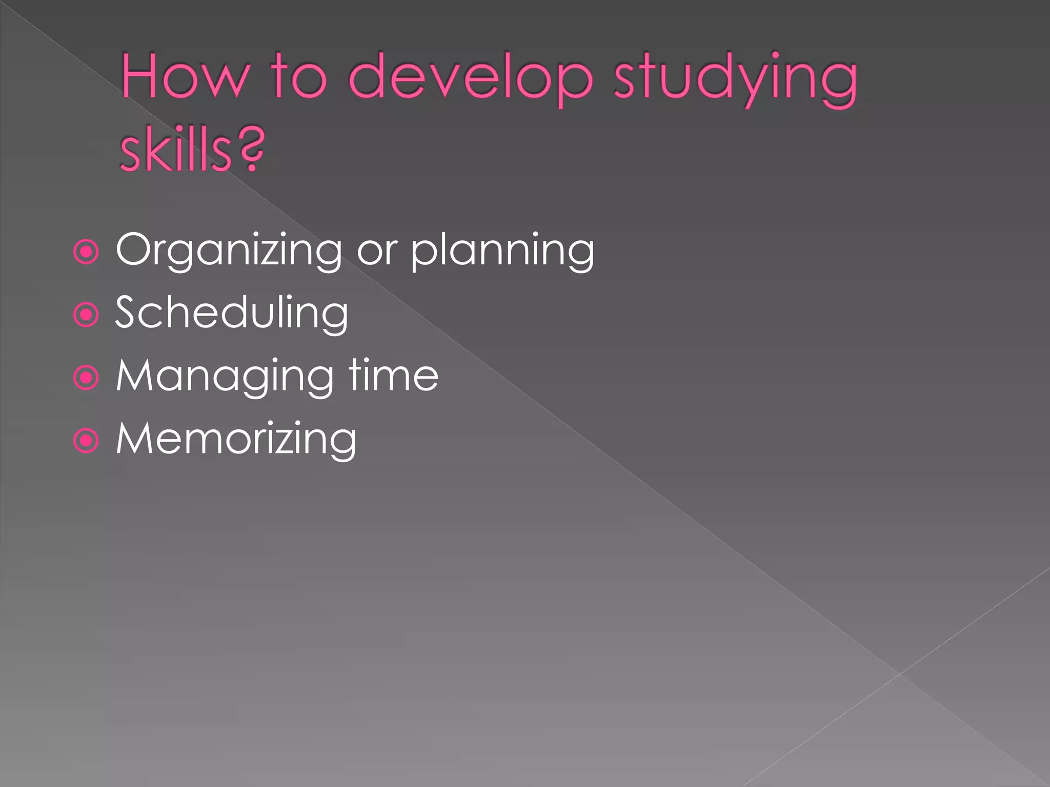 Study skill complete | PDF