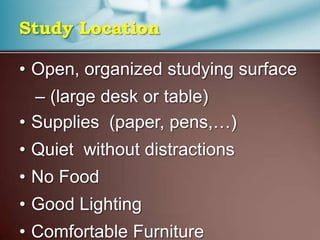 Study skills | PPT
