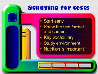 Study skills | PPT