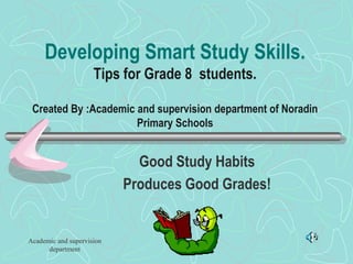 Developing Smart Study skills | PPT