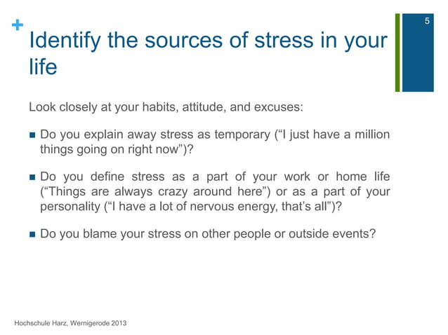 How to manage stress? | PPT