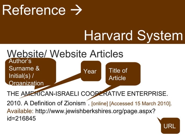 Study skills referencing & citation | PPT | Environment | Science