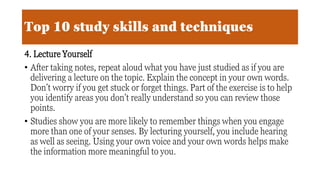 Study Skills | PDF