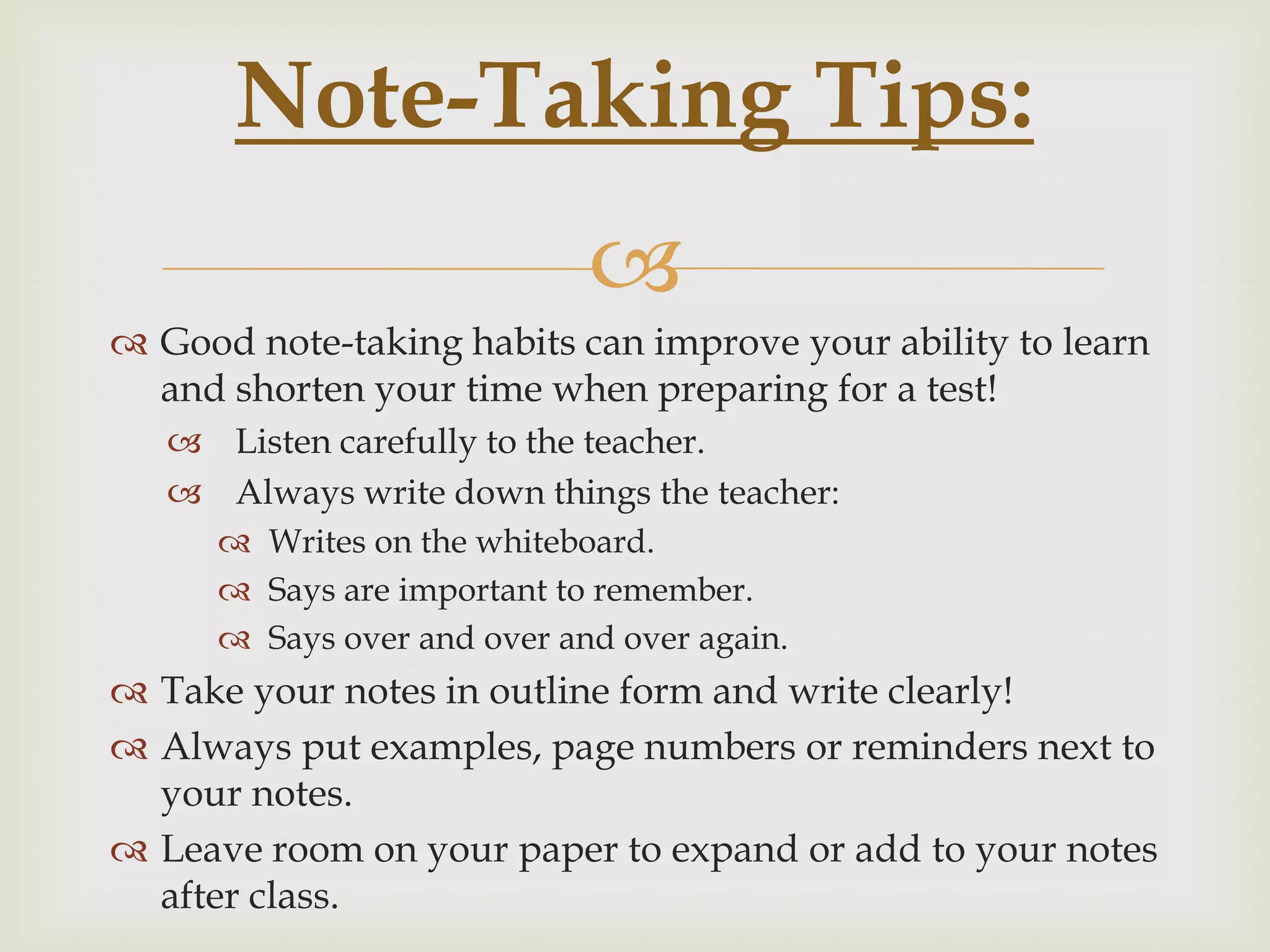 Study skills assessment | PPTX | Educational Assessment | Education