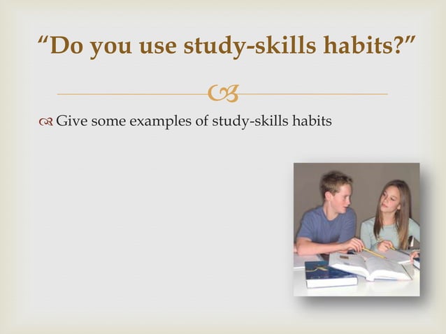 Study skills assessment | PPTX | Educational Assessment | Education