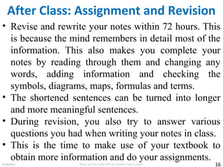 Study Skills for Secondary School Learners | PPT