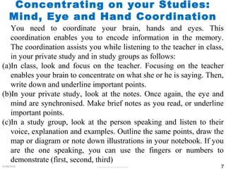 Study Skills for Secondary School Learners | PPT