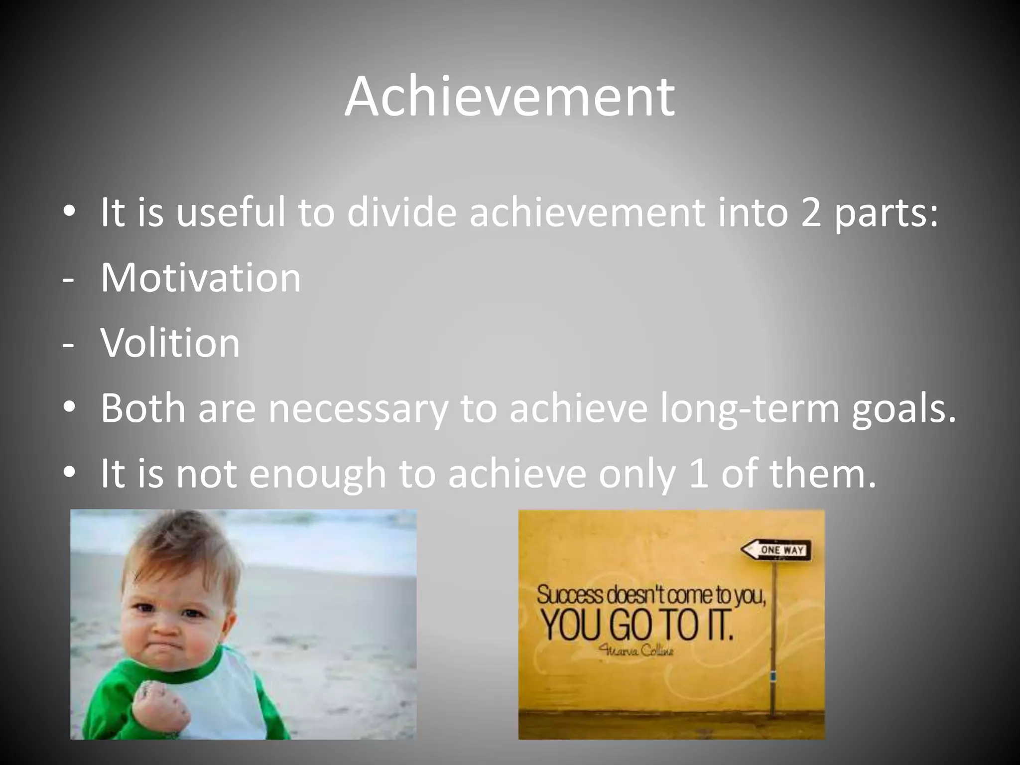 Study skills lesson motivation & volition | PPTX