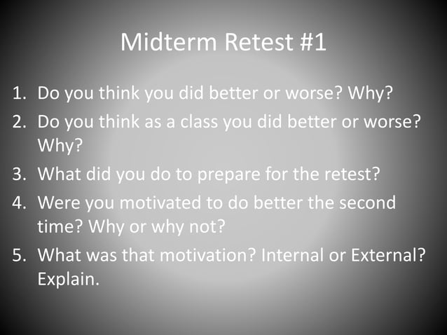 Study skills lesson motivation & volition | PPTX