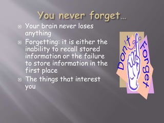 Study skills memory techniques | PPTX