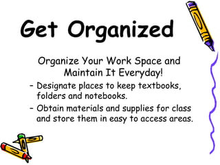 Study Skills Overview | PPT