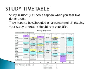 Study skills powerpoint | PPT