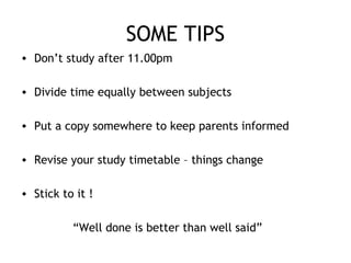 Study skills powerpoint | PPT