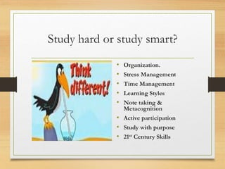 study skills workshop .ppt