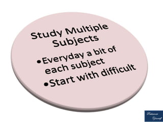 Study smarter not harder | PPT