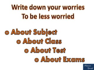 Study smarter not harder | PPT