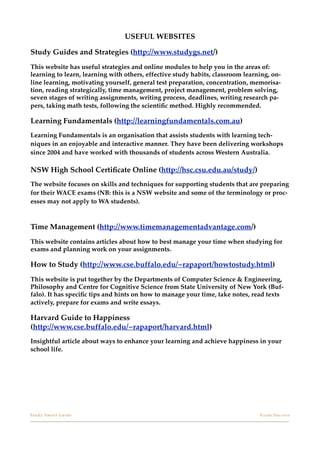 Study smart guide iva f-1 | PDF