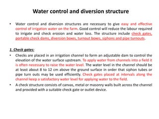 study\source\ppt\Water control and diversion structures.ppt