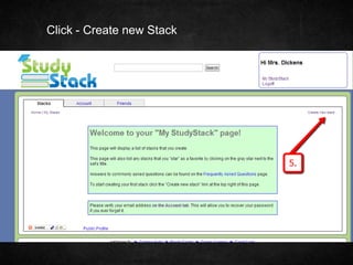 Study stack directions by Mrs. Dickens | PPTX