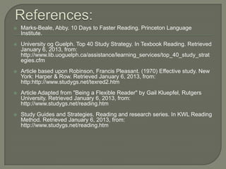 Study Strategies | PPT