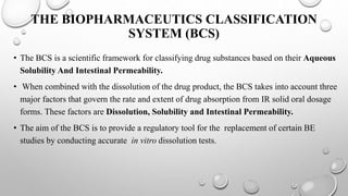 Study submission of Bioequivalence and Drug review Process, BCS ...
