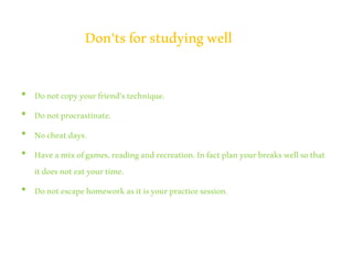 Study techniques for kids using nlp | PDF