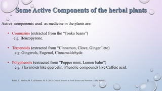Study the biological activities of some herbal plants.pptx