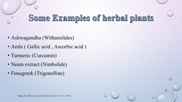 Study the biological activities of some herbal plants.pptx