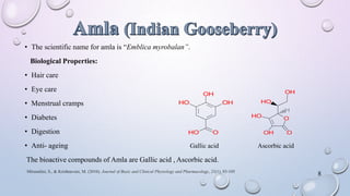 Study the biological activities of some herbal plants.pptx