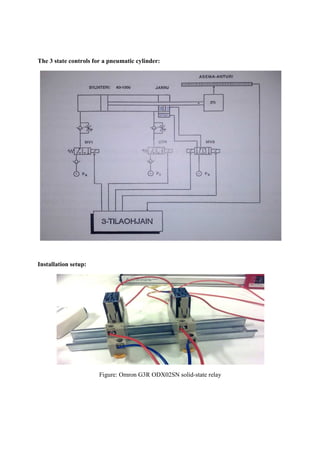Study the control of pneumatic cylinder (LabVIEW, Instrumentation) | PDF